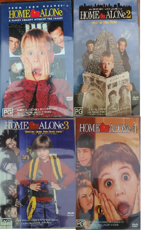 Home Alone 1,2,3 &4 – dvd shop au