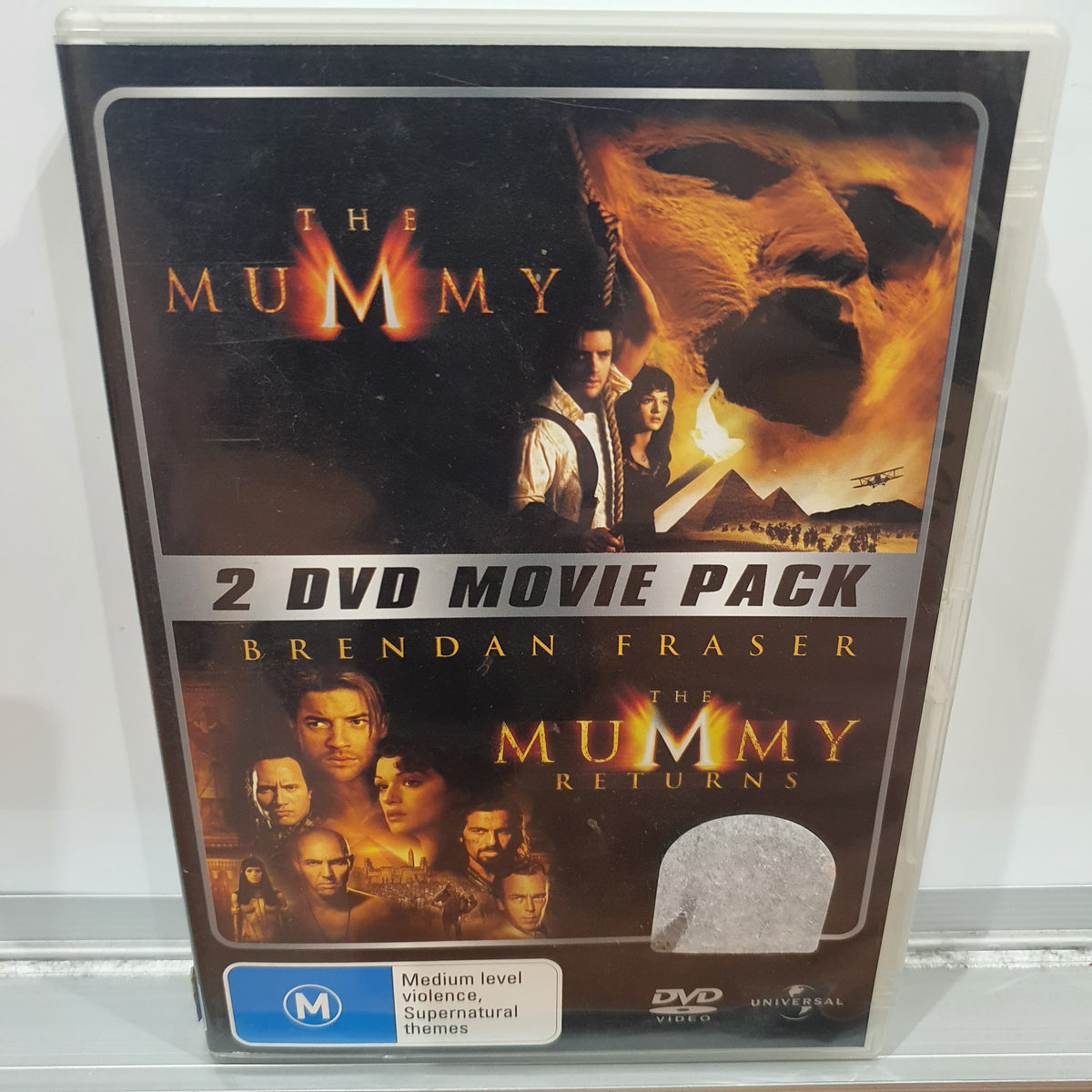 THE MUMMY & THE MUMMY RETURNS — dvd shop au