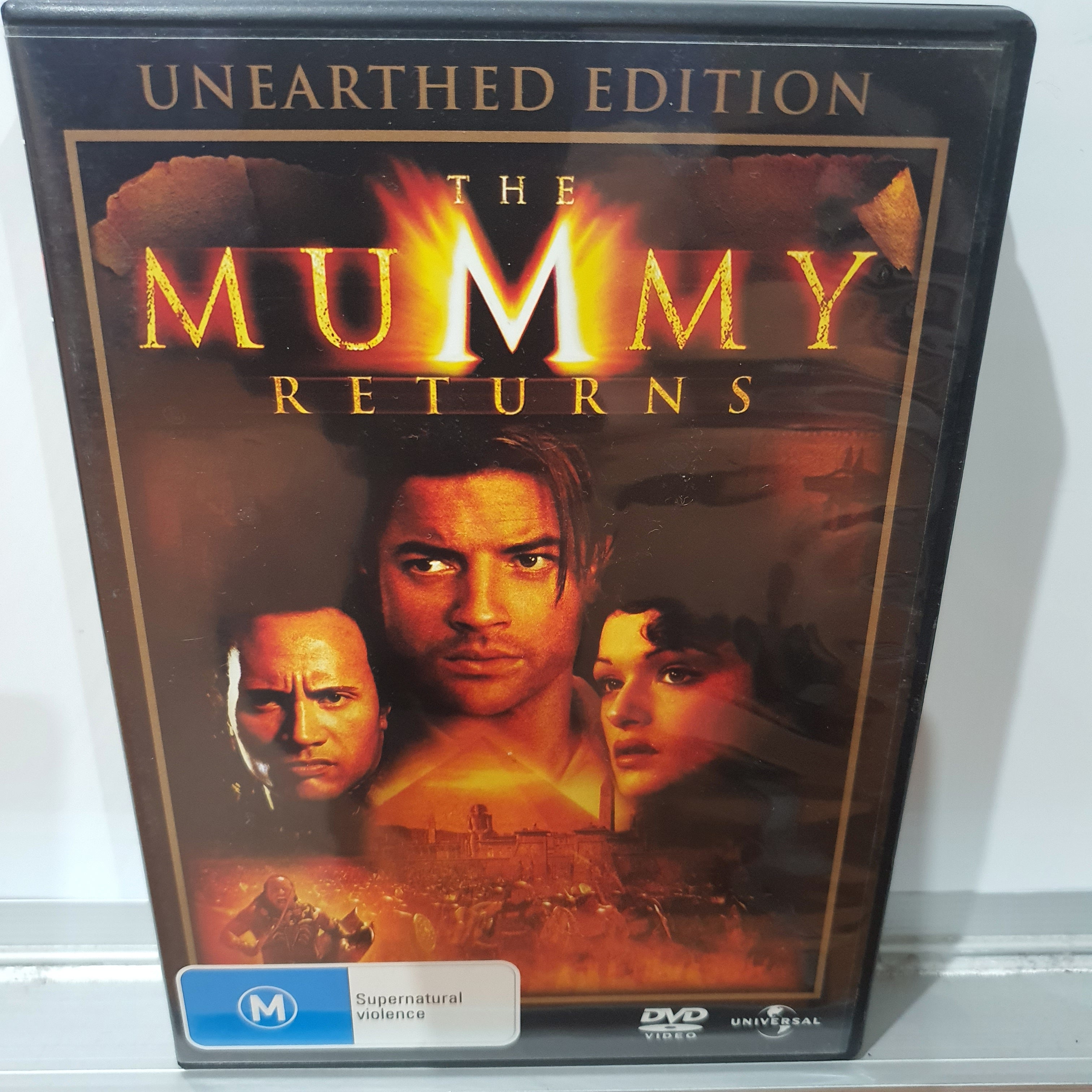 THE MUMMY RETURNS — dvd shop au