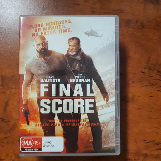 FINAL SCORE — dvd shop au