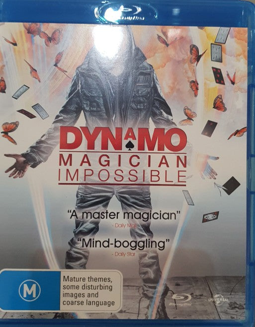 DYNAMO MAGICIAN IMPOSSIBLE BLUE RAY — dvd shop au