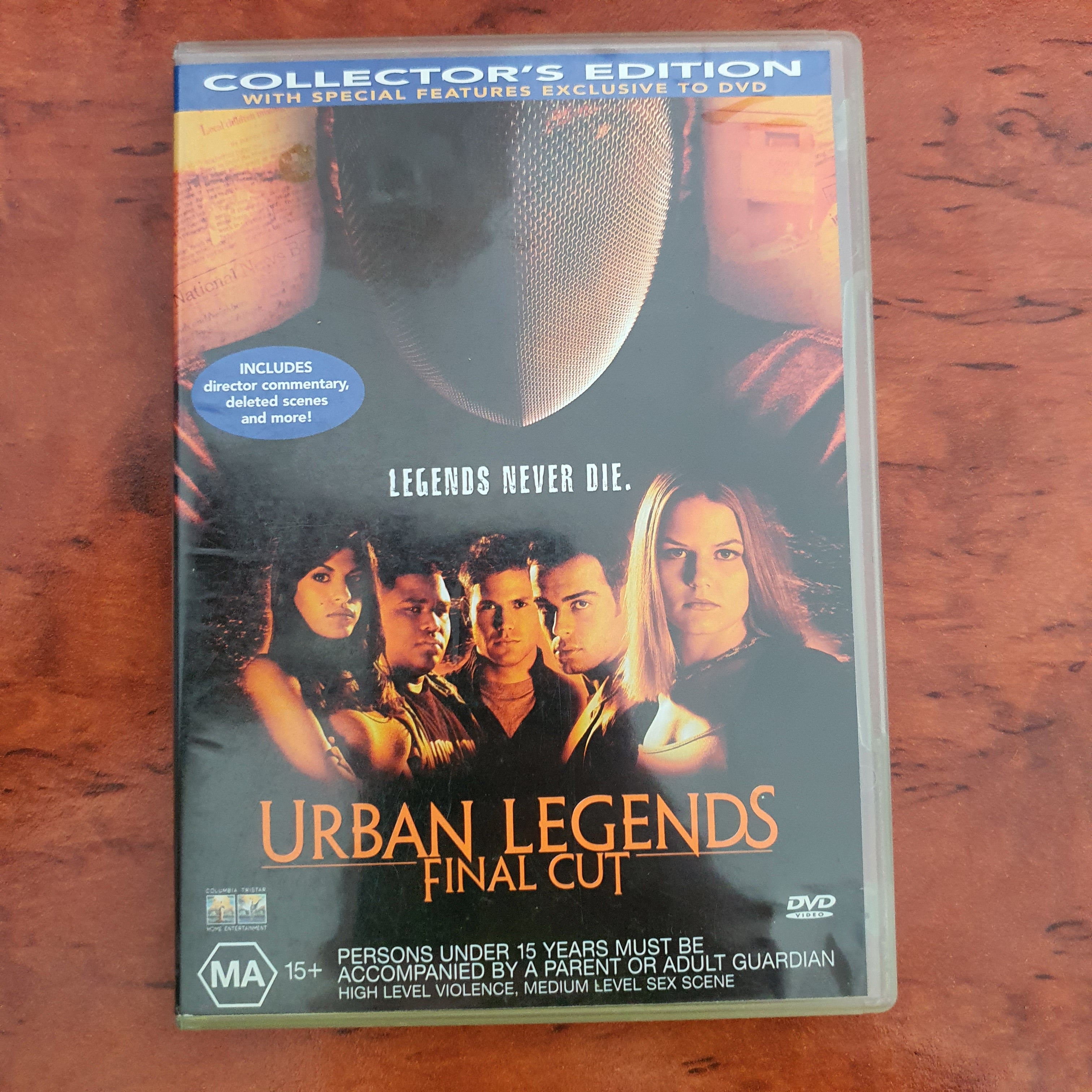 URBAN LEGENDS FINAL CUT — dvd shop au