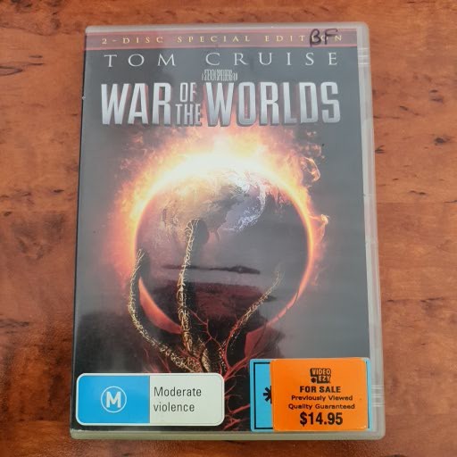WAR OF THE WORLDS TOM CRUISE — dvd shop au